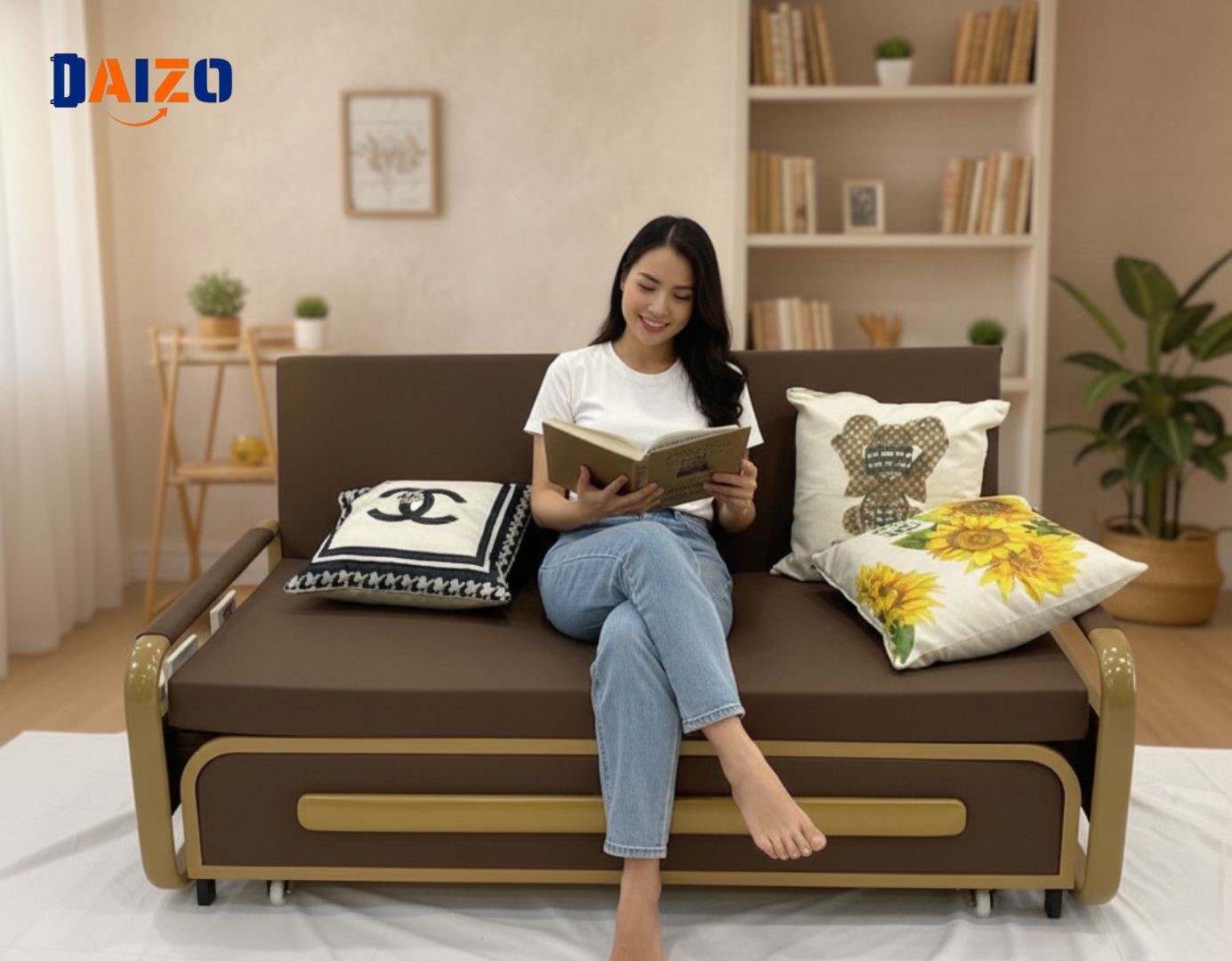 Sofa Bed Kéo – Chiếc Ghế Biến Hóa Giúp Ngôi Nhà Bạn Rộng Hơn - Daizo ...