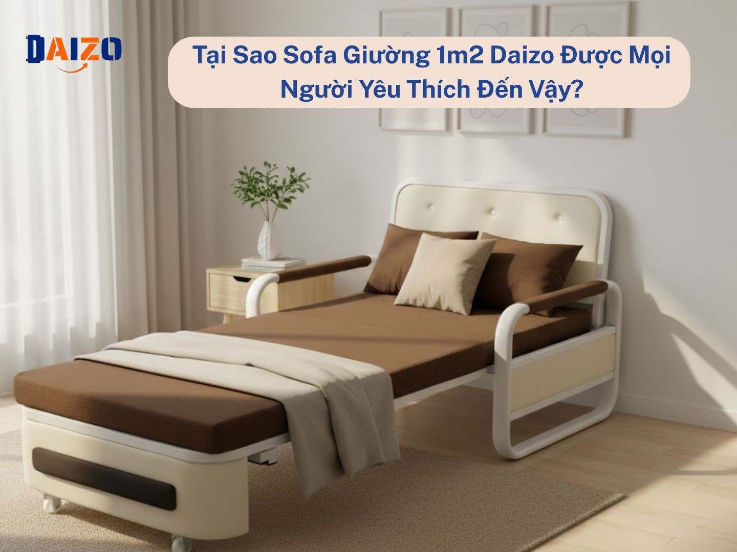 Tại Sao Sofa Giường 1m2 Daizo Được Mọi Người Yêu Thích Đến Vậy? - Daizo ...