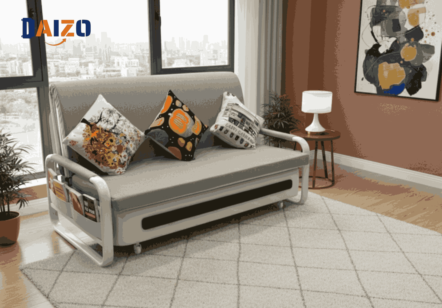 Khám Phá Công Dụng Đa Năng Của Giường Đệm Gấp Gọn - Daizo Sofa Giường Gập