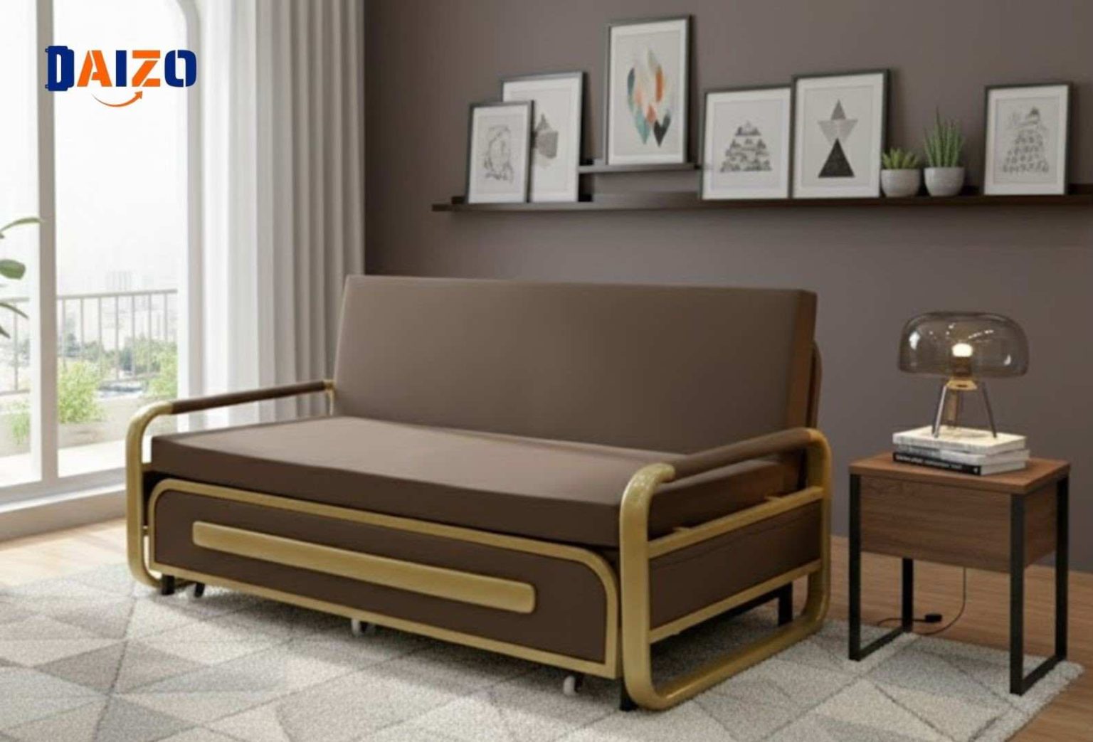 Sofa Kéo Bọc Da Cao Cấp – Tối Ưu Diện Tích, Nâng Tầm Không Gian Sống ...